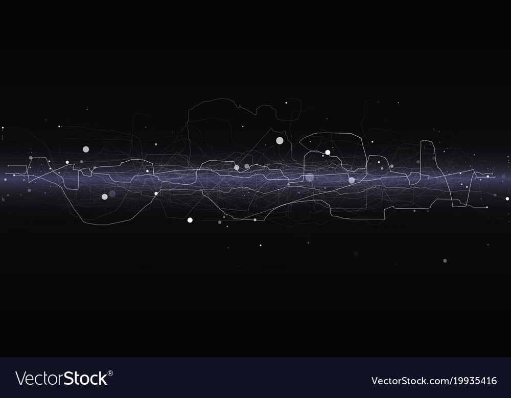 Abstract tech design background Royalty Free Vector Image