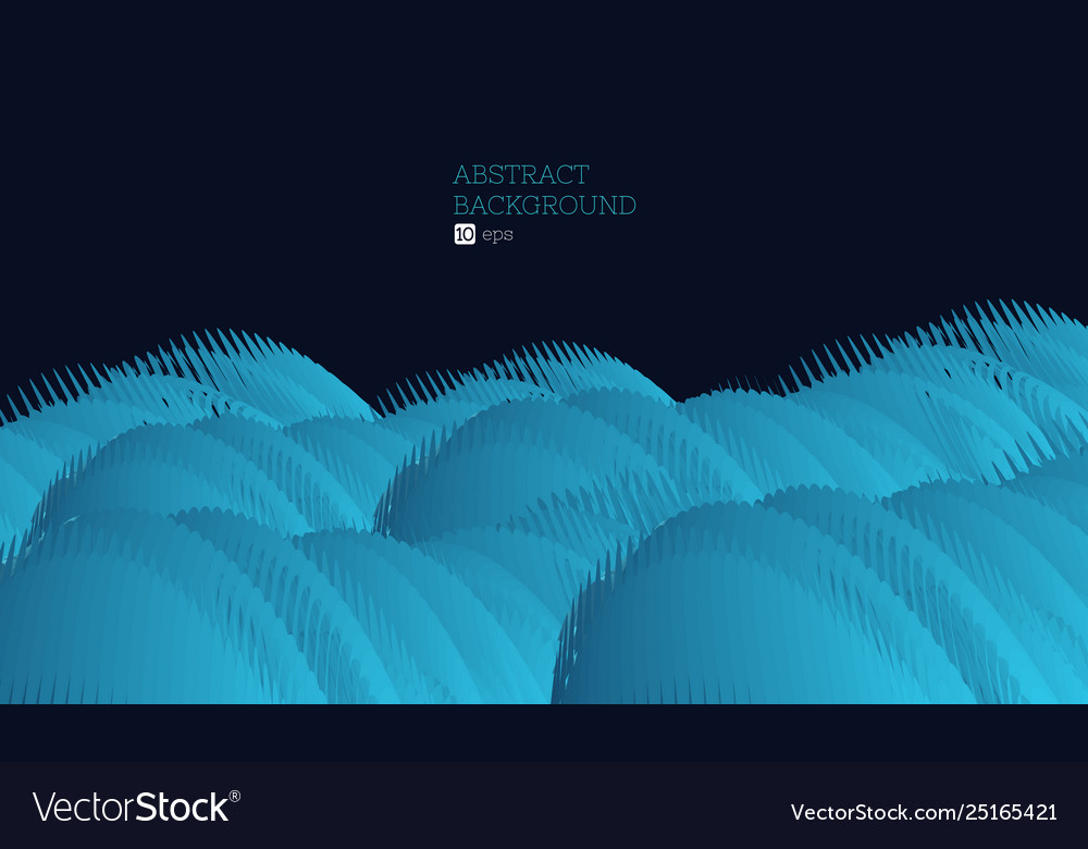 Abstract background with stylized waves Royalty Free Vector