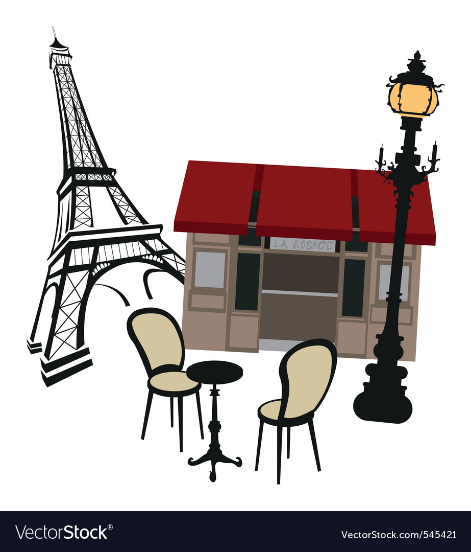 French montage Royalty Free Vector Image - VectorStock