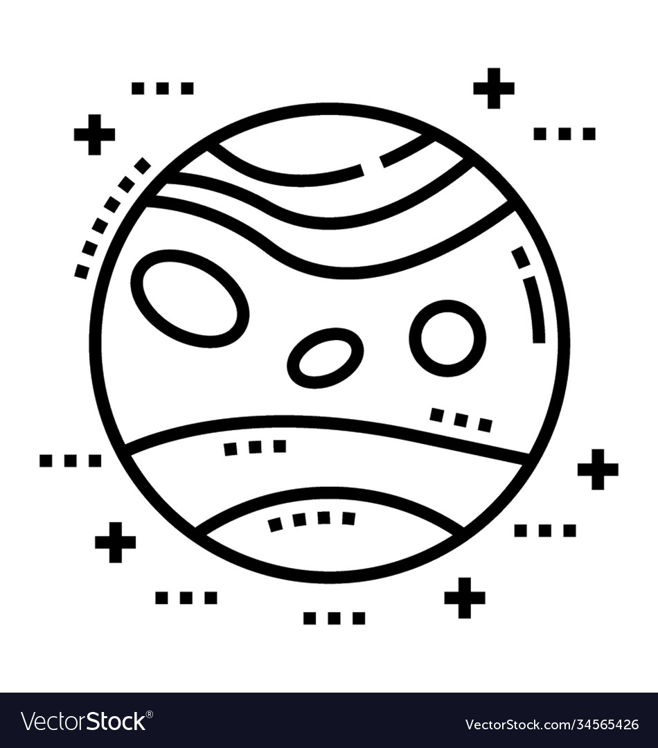 Mars Royalty Free Vector Image - VectorStock
