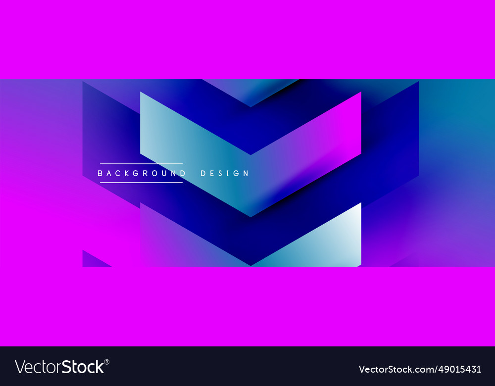 Energetic geometric background featuring an array Vector Image
