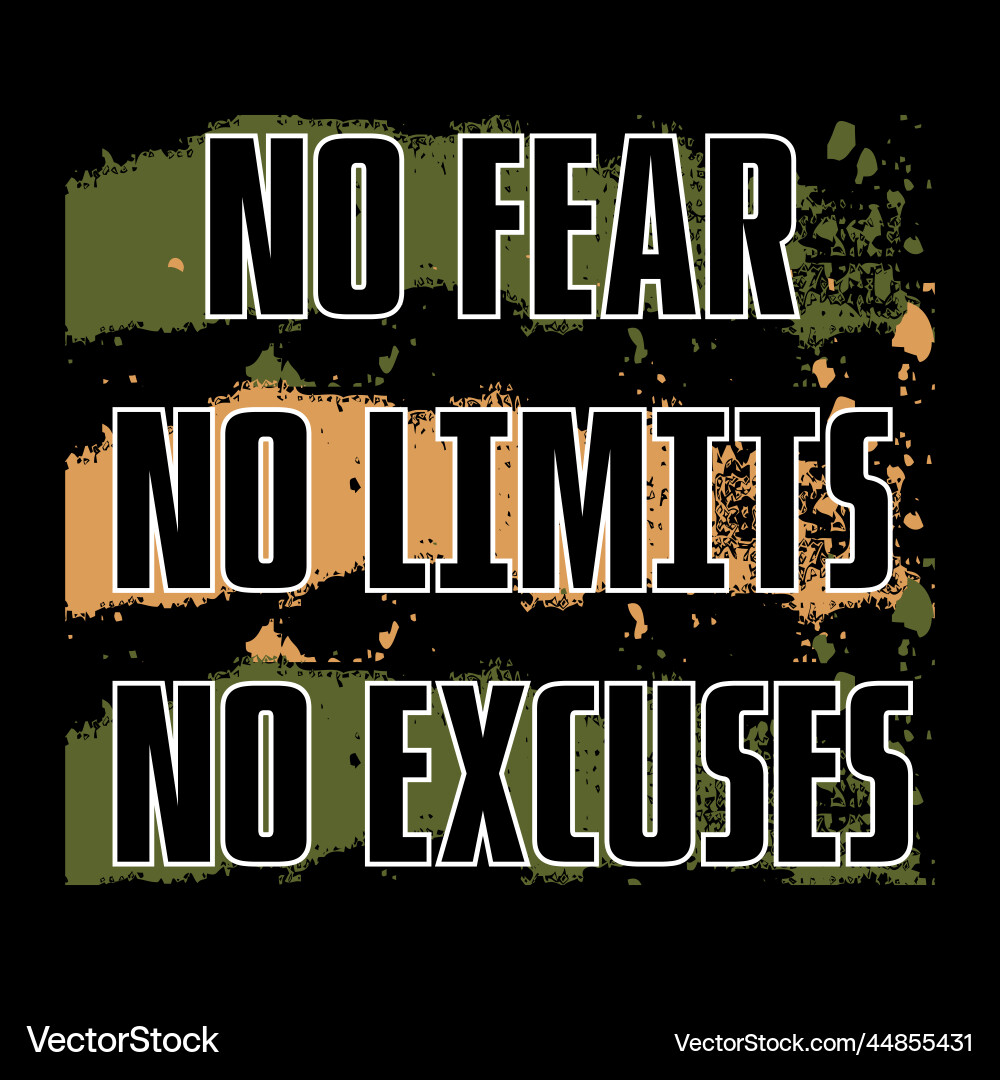 Slogan motivation tee lettering typography graphic