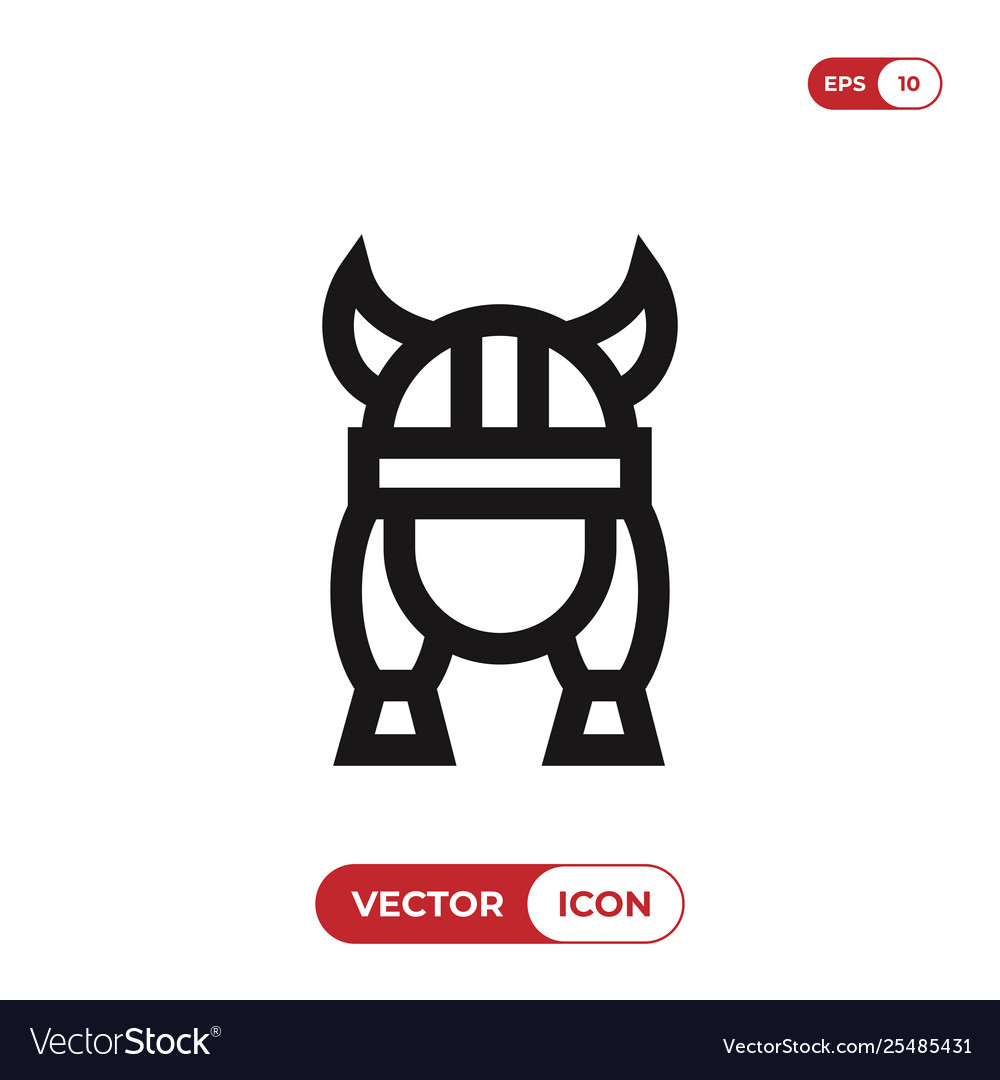 Viking icon Royalty Free Vector Image - VectorStock