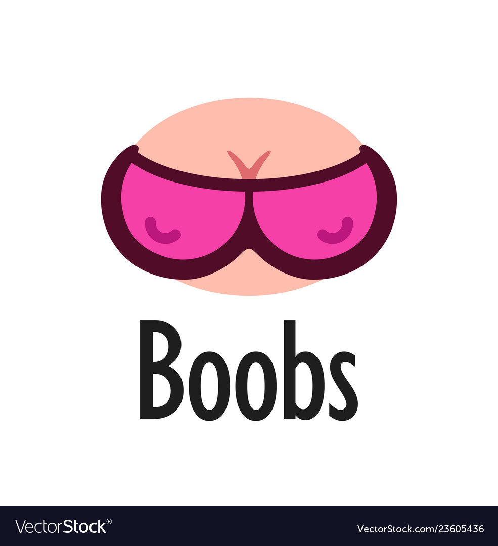 Beautiful Vector Logo Female Boobs Adult Stock Vector Hot Sex Picture