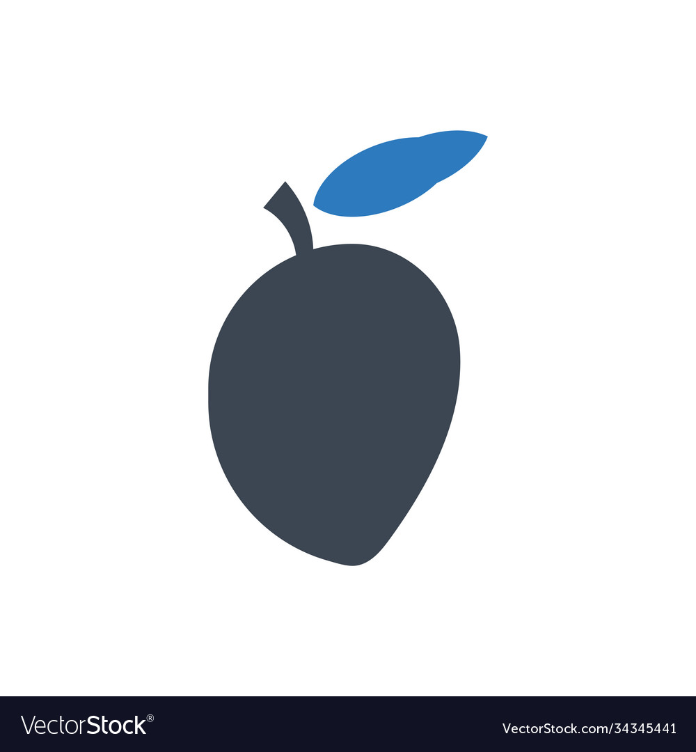 Mango icon Royalty Free Vector Image - VectorStock