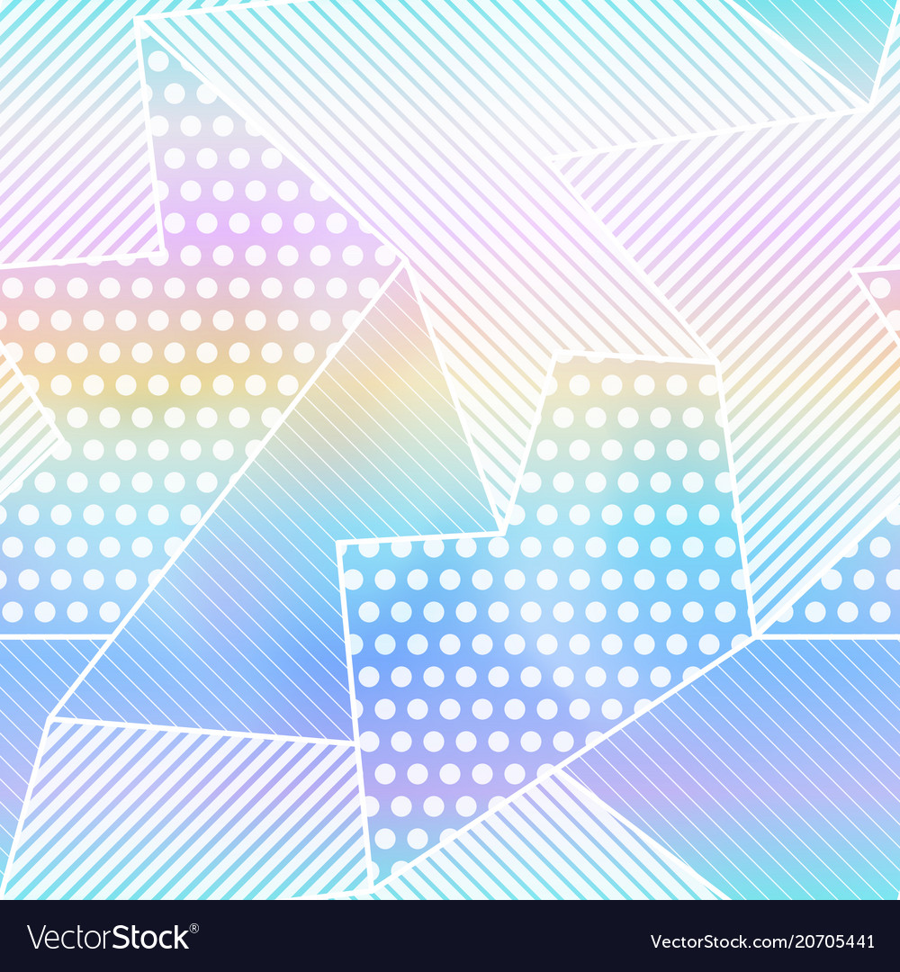 Rainbow fabric seamless pattern Royalty Free Vector Image