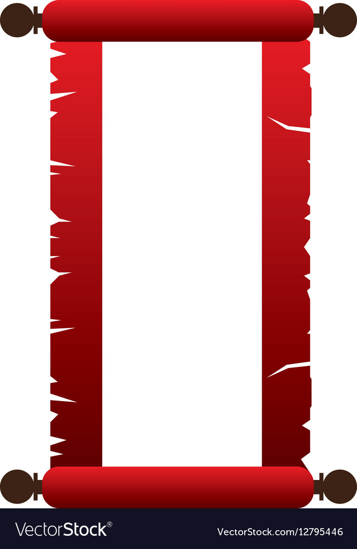 Isolated parchment Royalty Free Vector Image - VectorStock