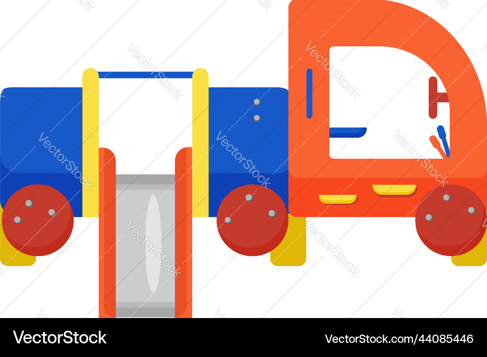 Playground machine icon cartoon play area Vector Image
