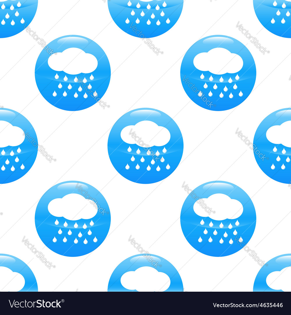 Precipitation sign pattern Royalty Free Vector Image