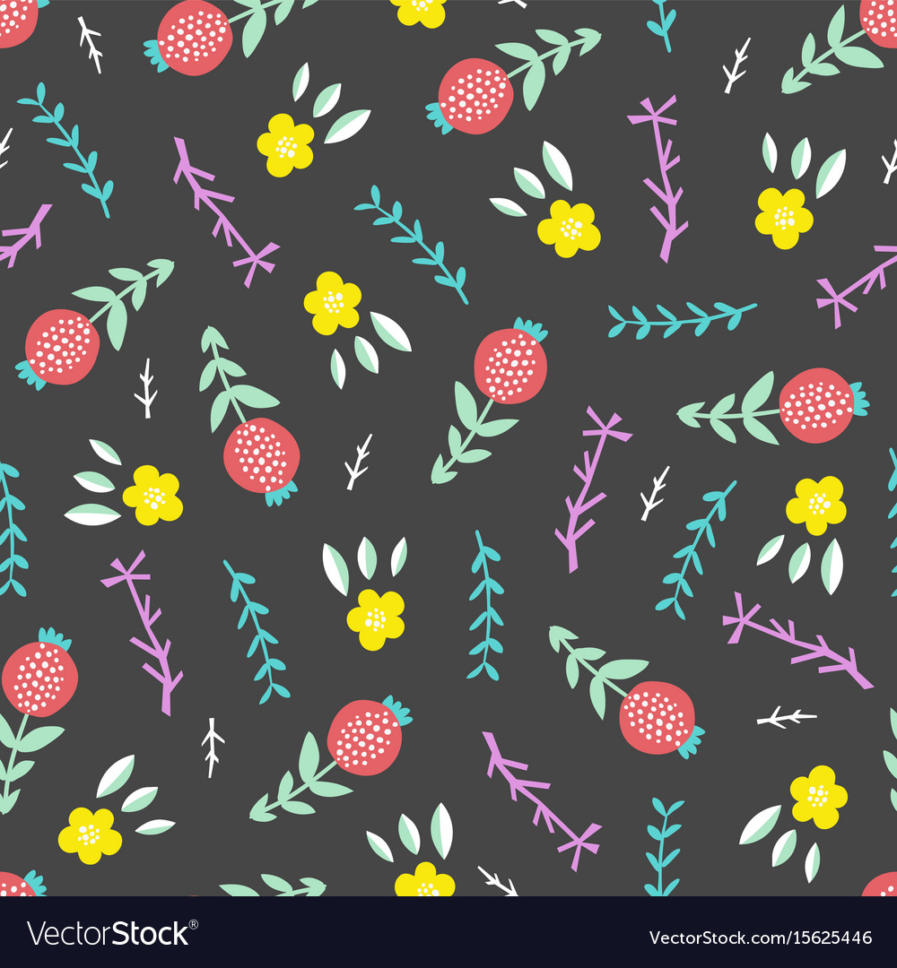 Seamless creative pattern Royalty Free Vector Image