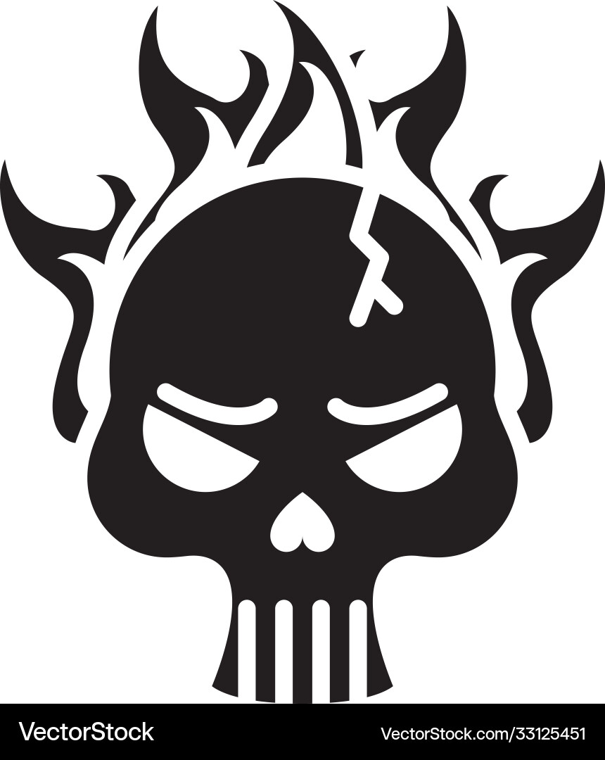 Catching Fire Symbol Silhouette