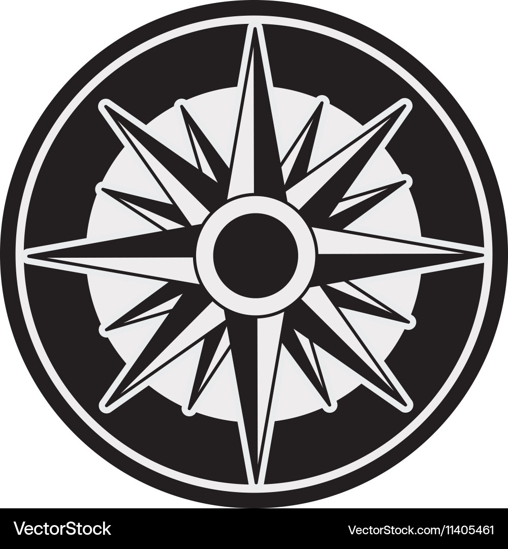 Beautiful Compass Rose