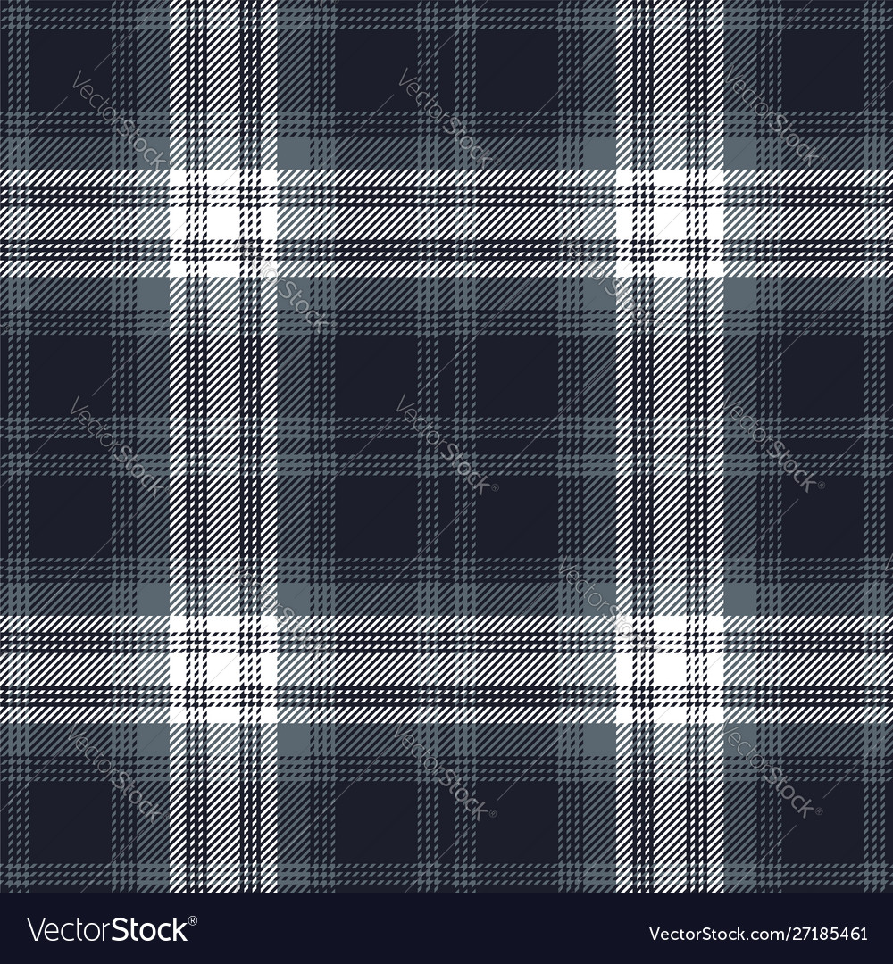 Seamless plaid pattern background Royalty Free Vector Image