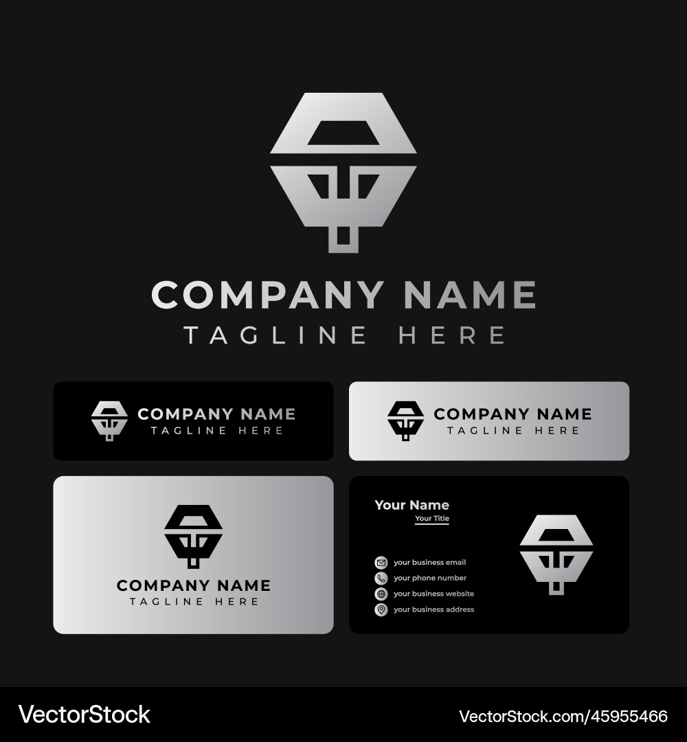 Letter ot or to monogram logo suitable for any Vector Image