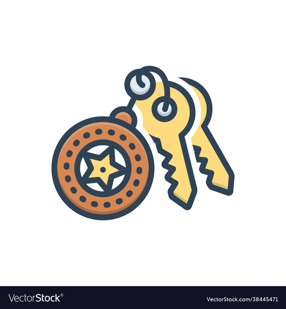 Keyholder Royalty Free Vector Image - VectorStock