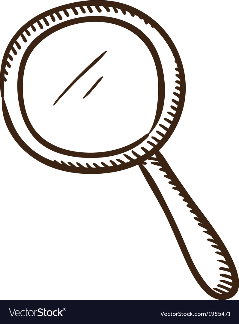 Search symbol Royalty Free Vector Image - VectorStock