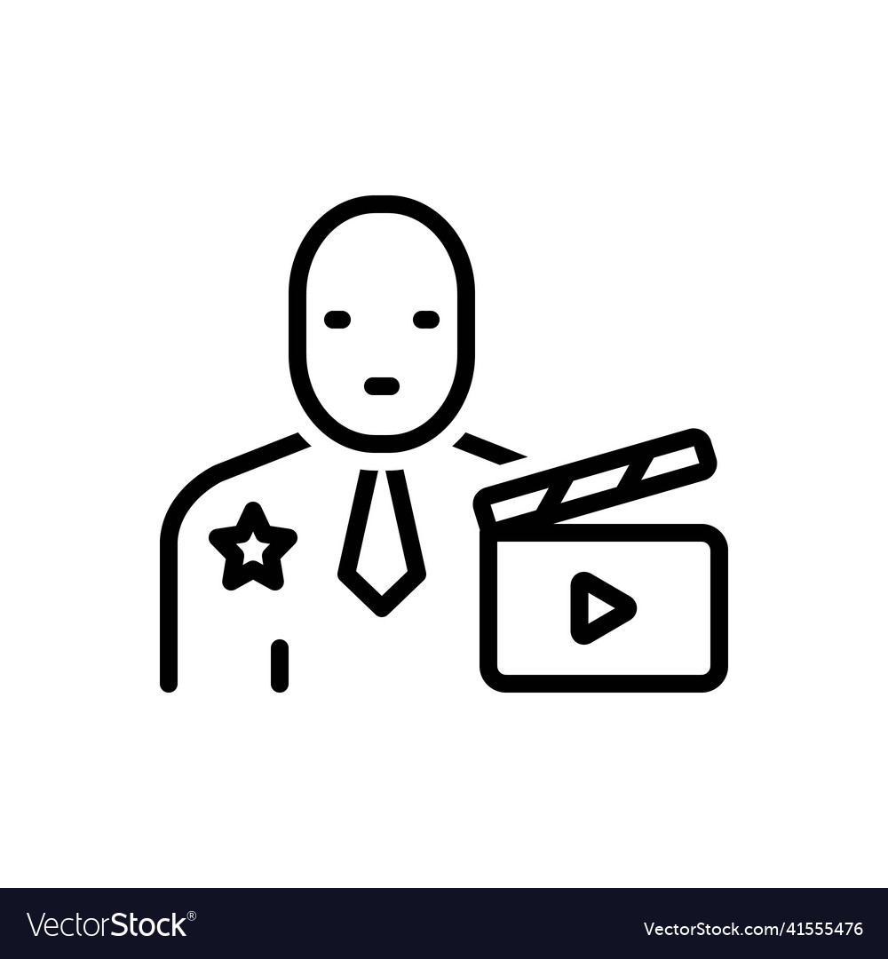 Actor Royalty Free Vector Image - VectorStock