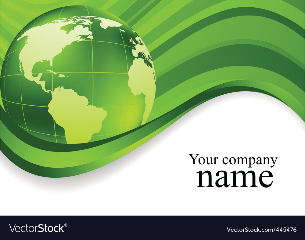 Globe background Royalty Free Vector Image - VectorStock