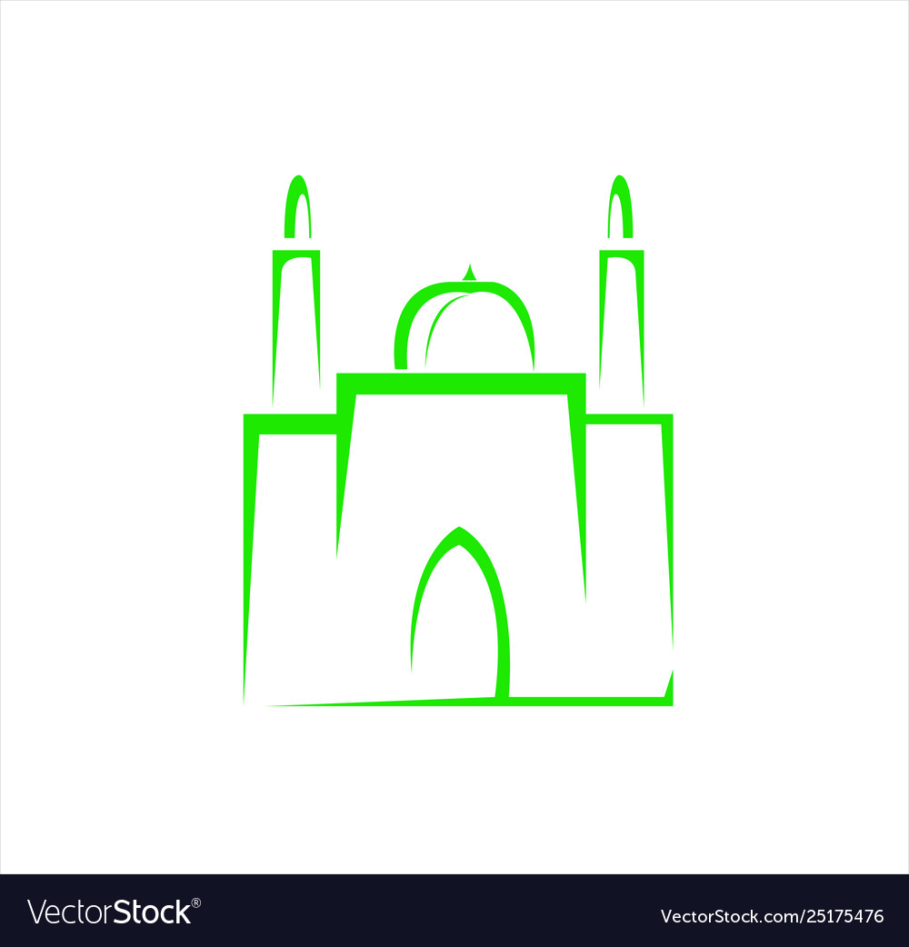 Mosque Royalty Free Vector Image - VectorStock