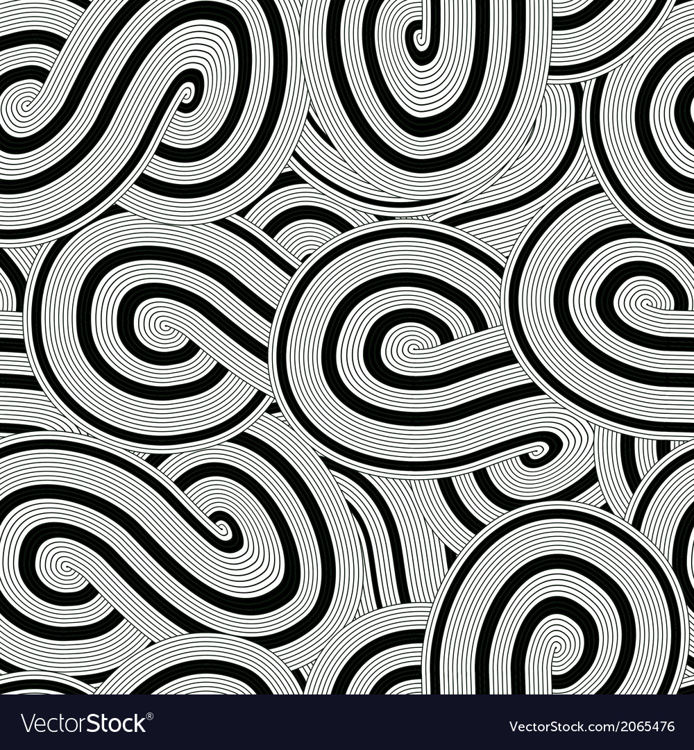 Seamless circle background pattern Royalty Free Vector Image