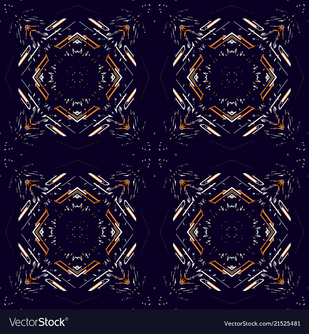 Biomorphic particles seamless pattern Royalty Free Vector