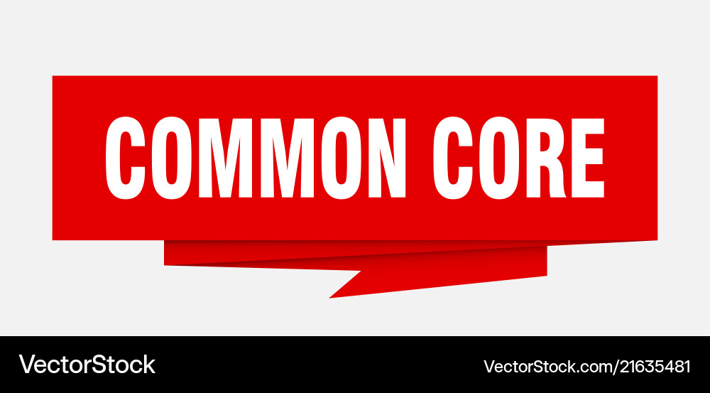 Common core Royalty Free Vector Image - VectorStock