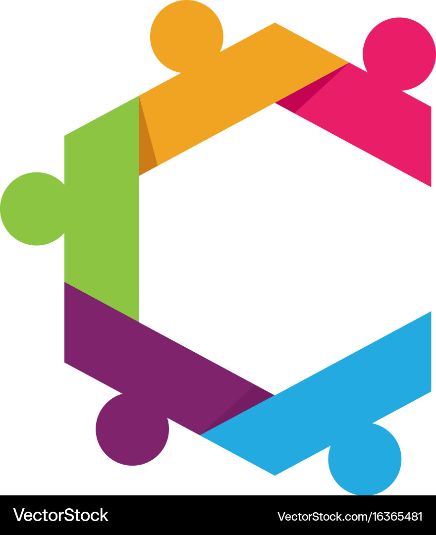 Community network and social icon design template Vector Image