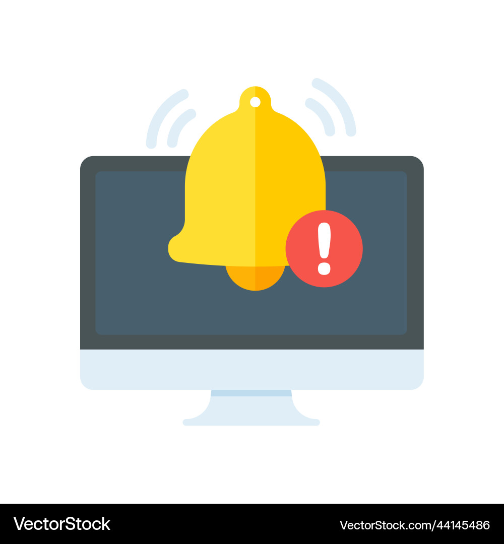 Yellow envelope the concept of communication Vector Image