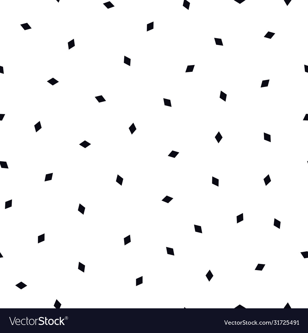 Rhombus simple seamless pattern white repeatable Vector Image