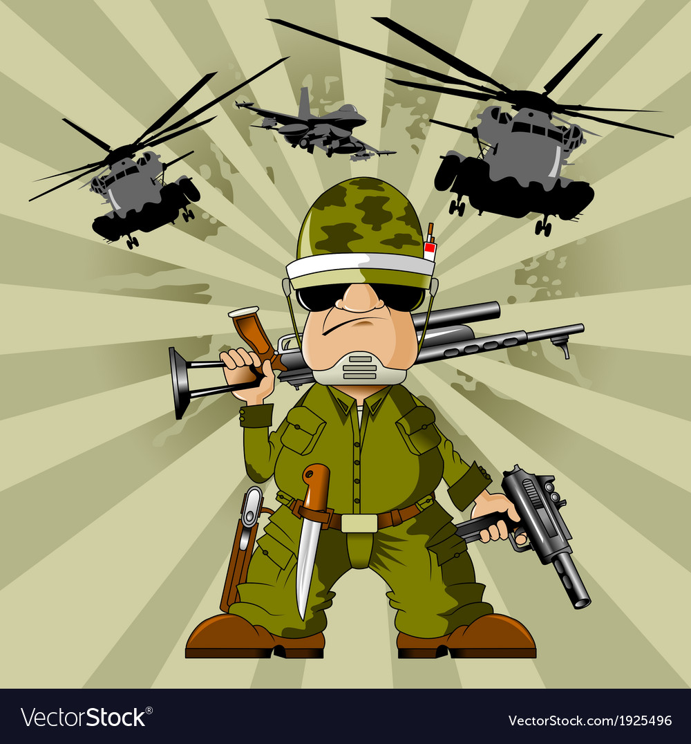 Soldier Royalty Free Vector Image - VectorStock
