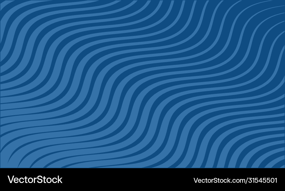 Classic blue trendy color background with stripes Vector Image