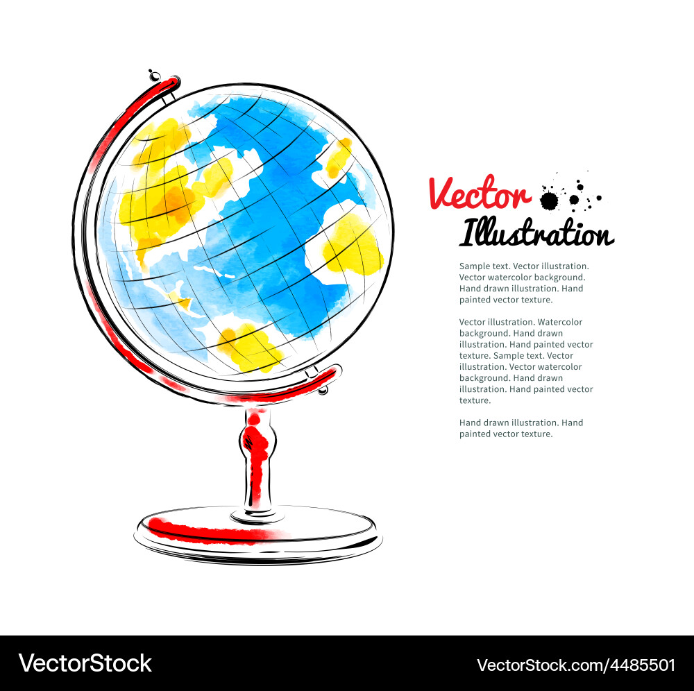 Globe Royalty Free Vector Image - VectorStock