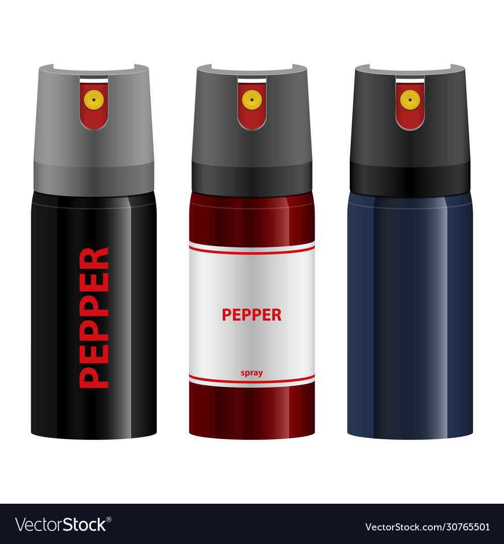 Pepper spray Royalty Free Vector Image - VectorStock