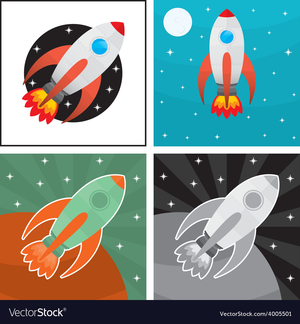 Rocket Royalty Free Vector Image - VectorStock