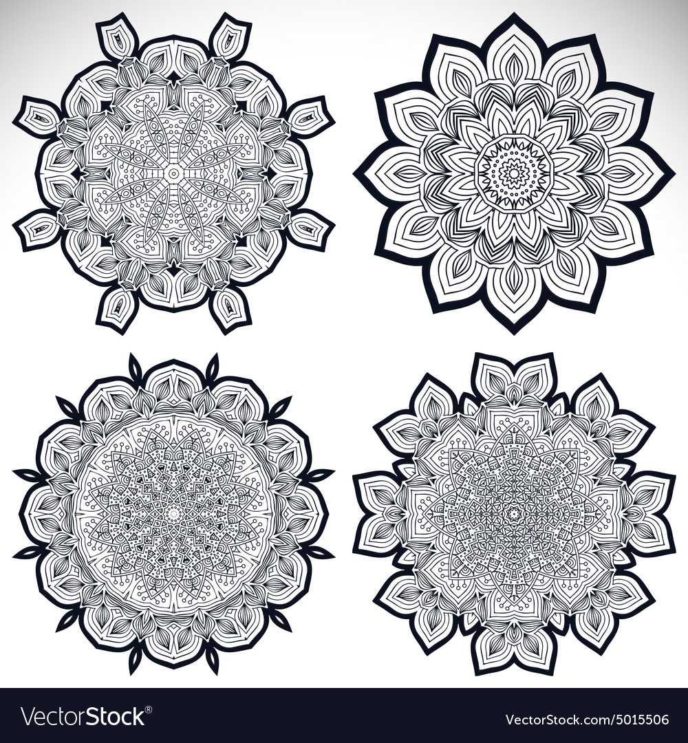 Mandala Royalty Free Vector Image - VectorStock