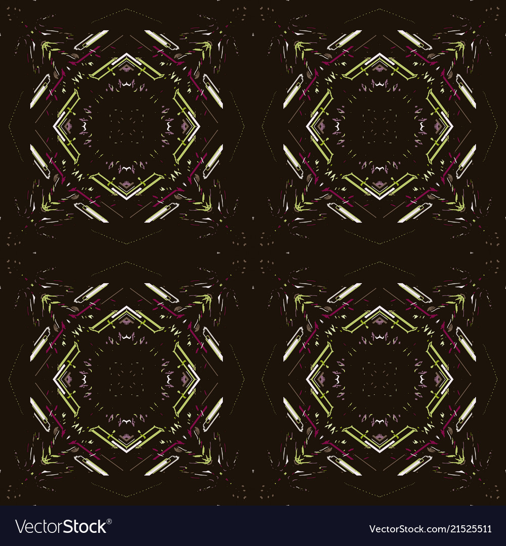 Biomorphic particles seamless pattern Royalty Free Vector