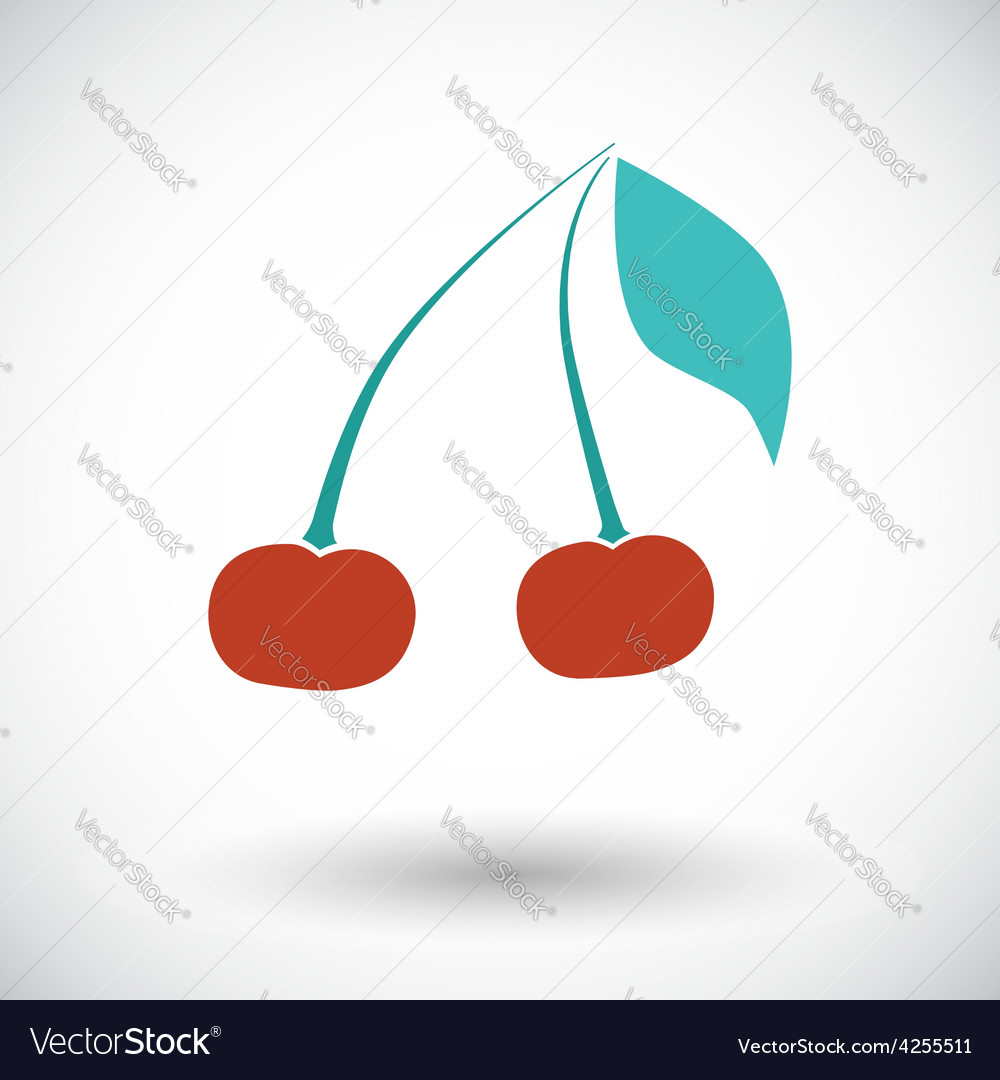 Cherry Royalty Free Vector Image - VectorStock