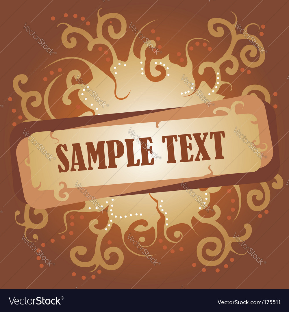 Scroll background Royalty Free Vector Image - VectorStock