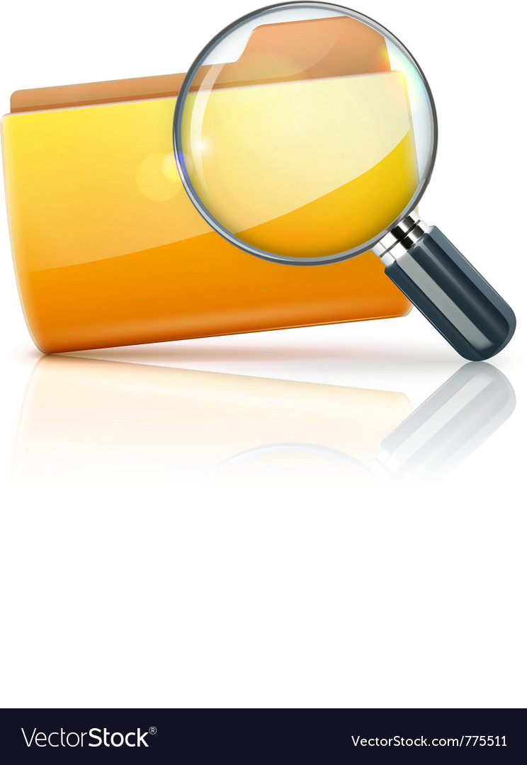 Search concept Royalty Free Vector Image - VectorStock