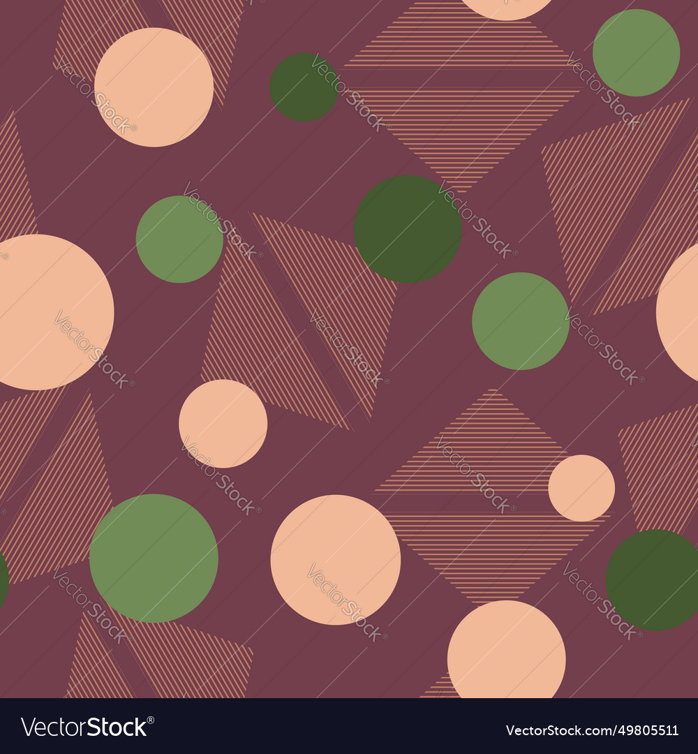 Textile geometric seamless pattern Royalty Free Vector Image
