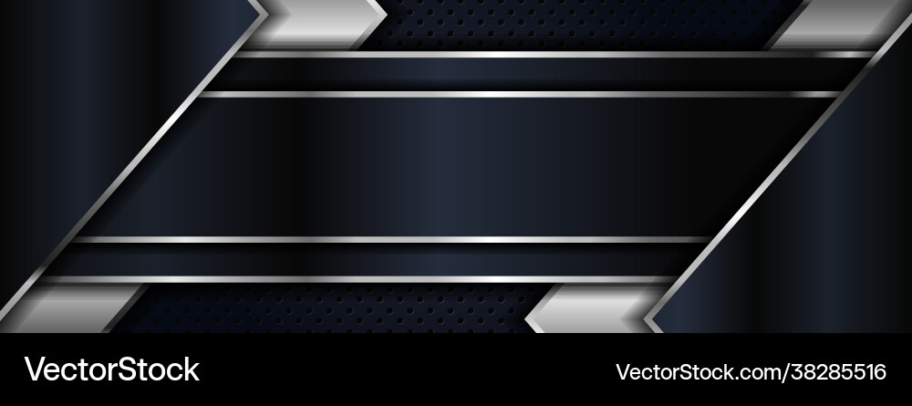 Abstract futuristic navy background combined Vector Image