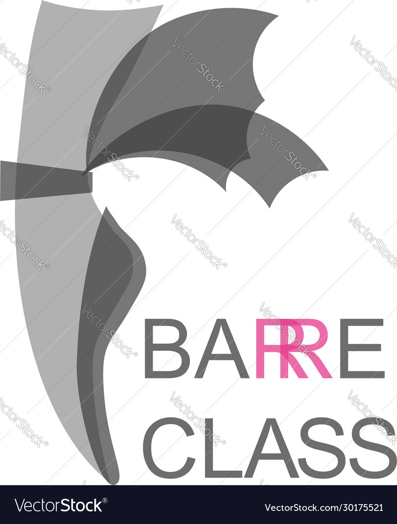 Barre class logo Royalty Free Vector Image - VectorStock