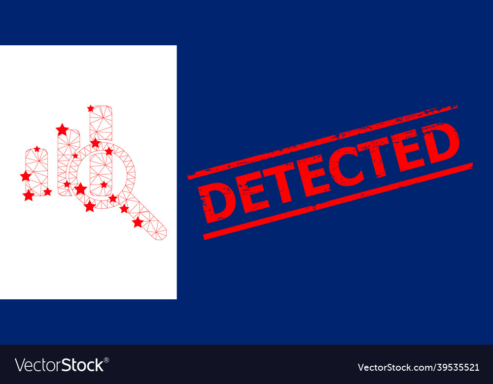 Detected distress rubber imprint and expore bar Vector Image Detected distress rubber imprint and expore bar Vector Image