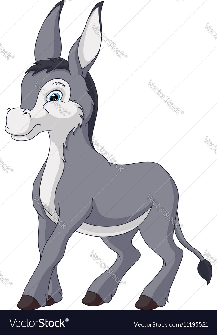 Donkey Royalty Free Vector Image - VectorStock