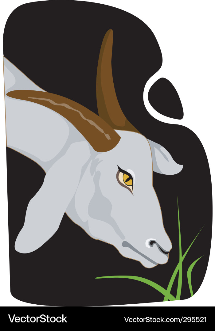 Goat Royalty Free Vector Image - VectorStock