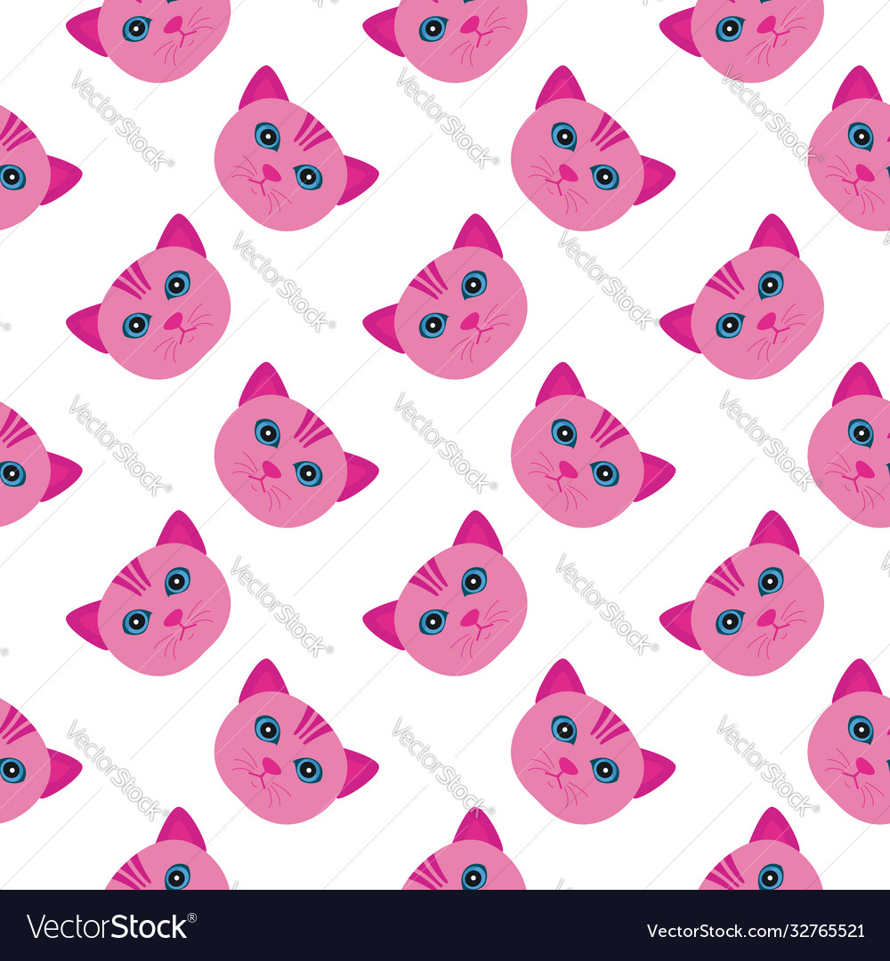 Seamless pattern on white background Royalty Free Vector