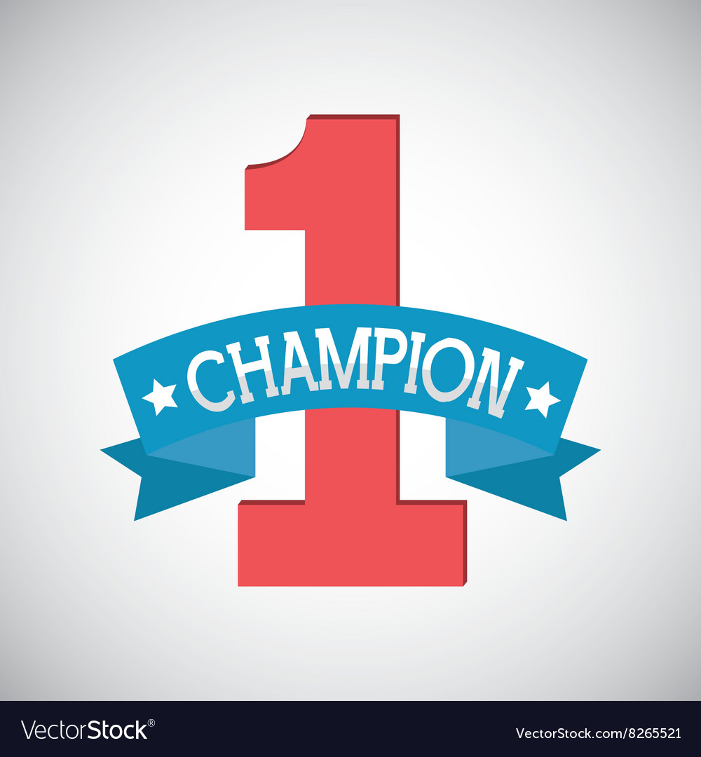 Winner icon design Royalty Free Vector Image - VectorStock