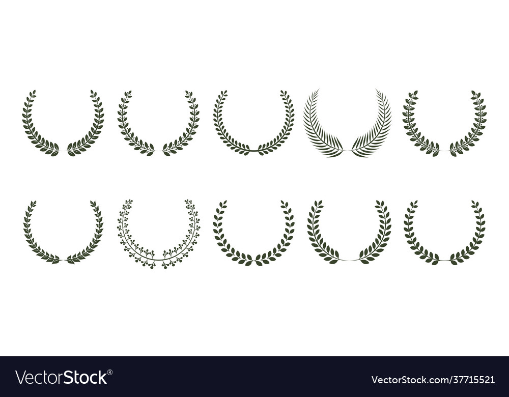 Wreath Royalty Free Vector Image - VectorStock