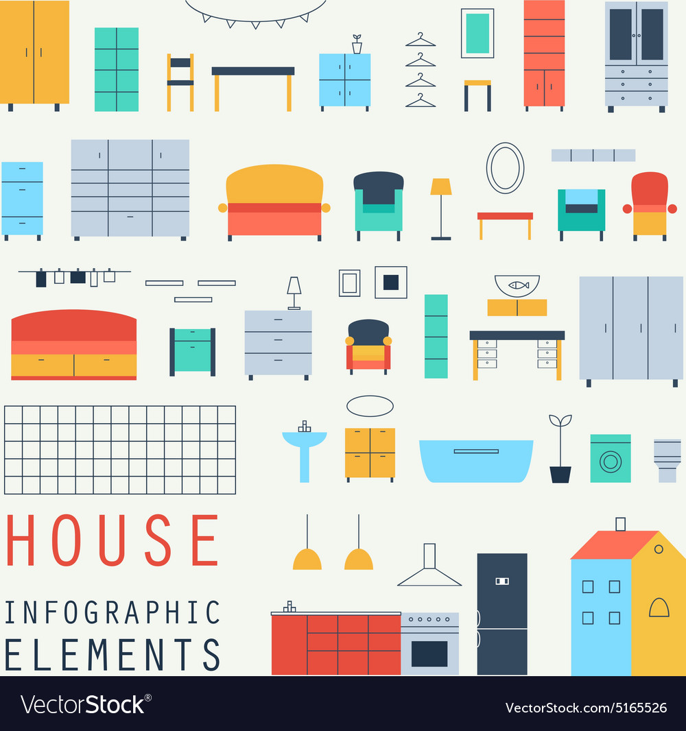 Decorative design elements Royalty Free Vector Image