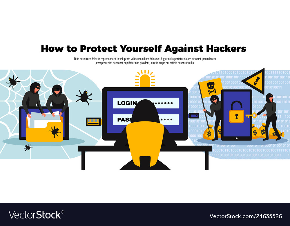 Hacker background Royalty Free Vector Image - VectorStock